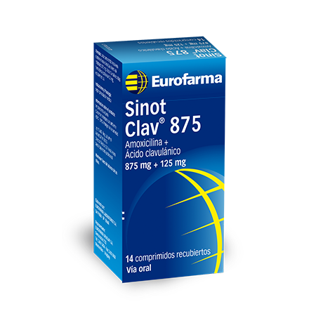 Sinot Clav 875 - Eurofarma